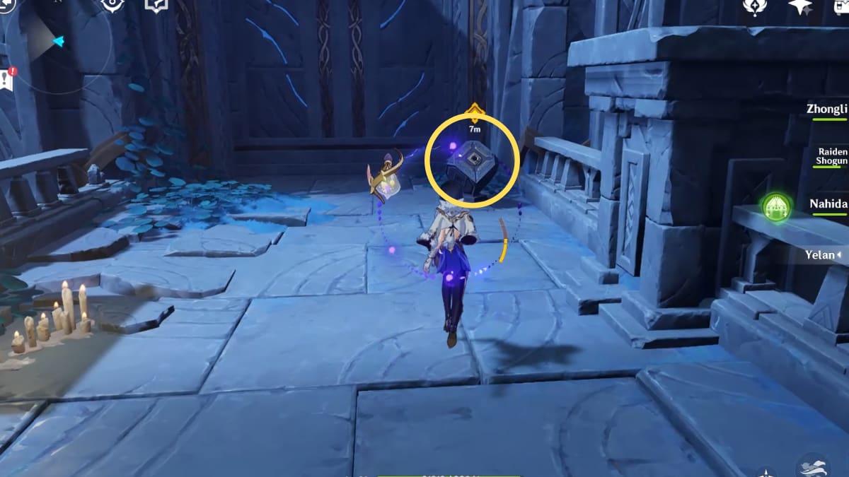 Genshin Impact A Lamenter At Fates End Unknown Sanctuary Walkthrough
