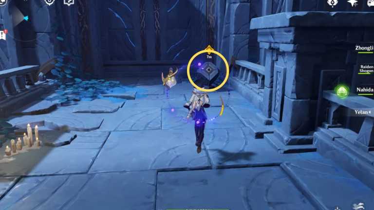 Genshin Impact A Lamenter at Fate's End Unknown Sanctuary walkthrough ...