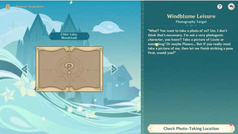 Genshin Impact Breezy Snapshots guide – Windblume's Breath event | Pro ...