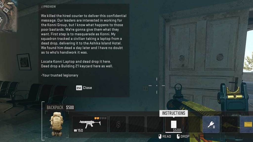 Follow Instructions DMZ Mission Guide - Pro Game Guides