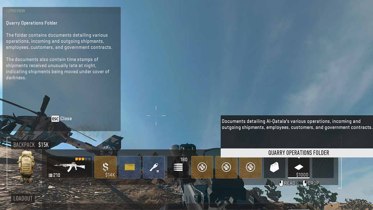 Unearthed DMZ Mission Guide - Crane Control Room and Quarry Operations ...