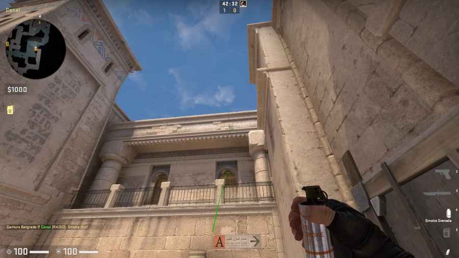 Best Smoke Spots on Anubis in CS: GO | Pro Game Guides