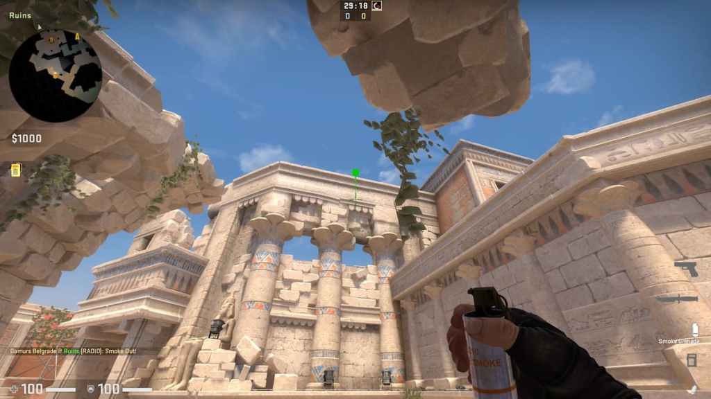 Best Smoke Spots on Anubis in CS: GO | Pro Game Guides