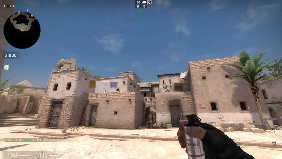 Best Smoke Spots on Anubis in CS: GO | Pro Game Guides