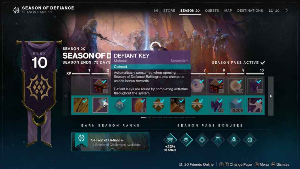 How to get Defiant Keys in Destiny 2 | Pro Game Guides