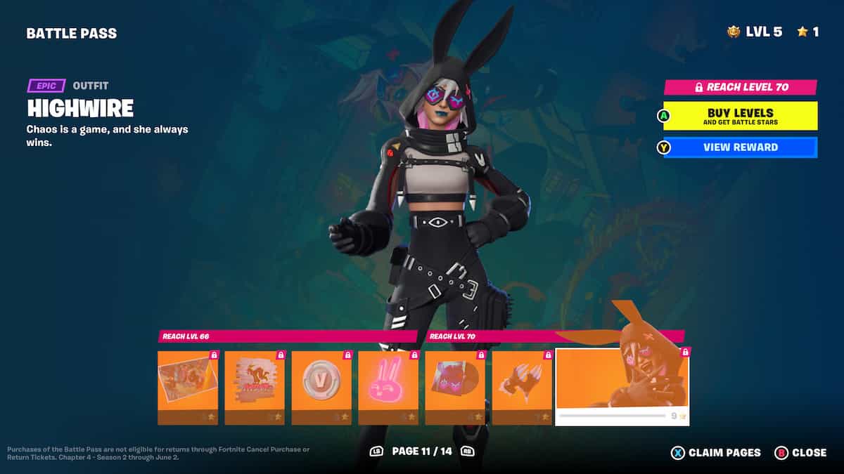 All Fortnite Chapter 4 Season 2 Battle Pass Rewards | Pro Game Guides