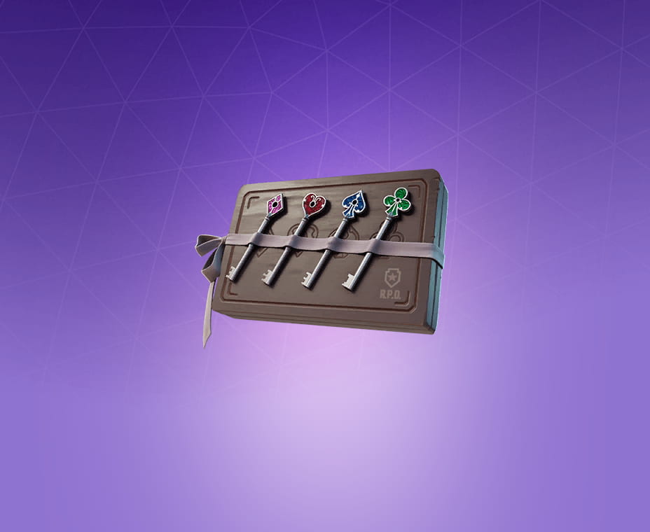 Fortnite R.P.D. Keys Back Bling - Pro Game Guides