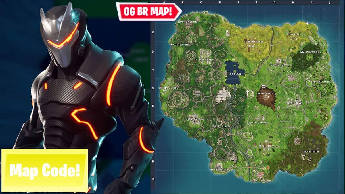 How to play the OG Fortnite Map - Season 1 Creative Code | Pro Game Guides