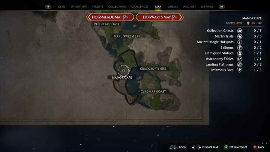 All Manor Cape Collection Chests in Hogwarts Legacy | Pro Game Guides