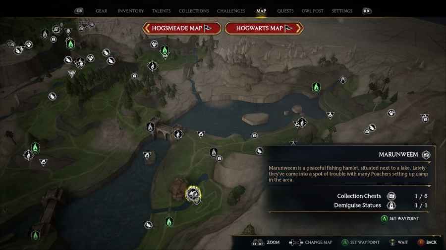 All Marunweem Lake Collection Chests in Hogwarts Legacy | Pro Game Guides