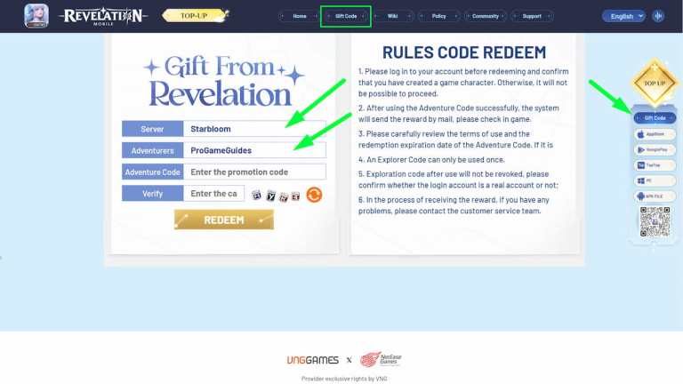 Revelation Mobile Redeem Codes | Pro Game Guides