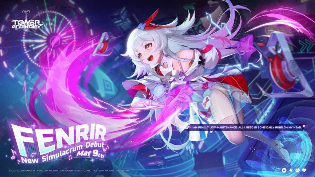 Tower of Fantasy introduces Fenrir Simulacrum | Pro Game Guides