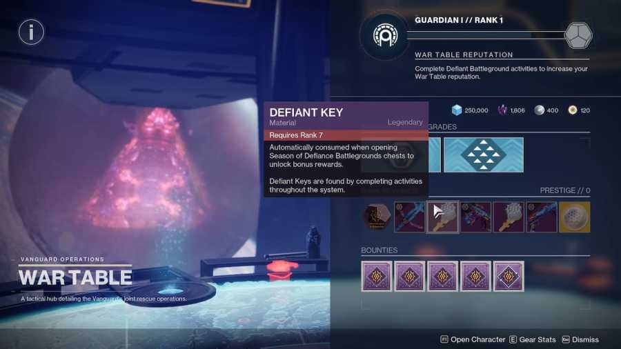 How to get Defiant Keys in Destiny 2 | Pro Game Guides