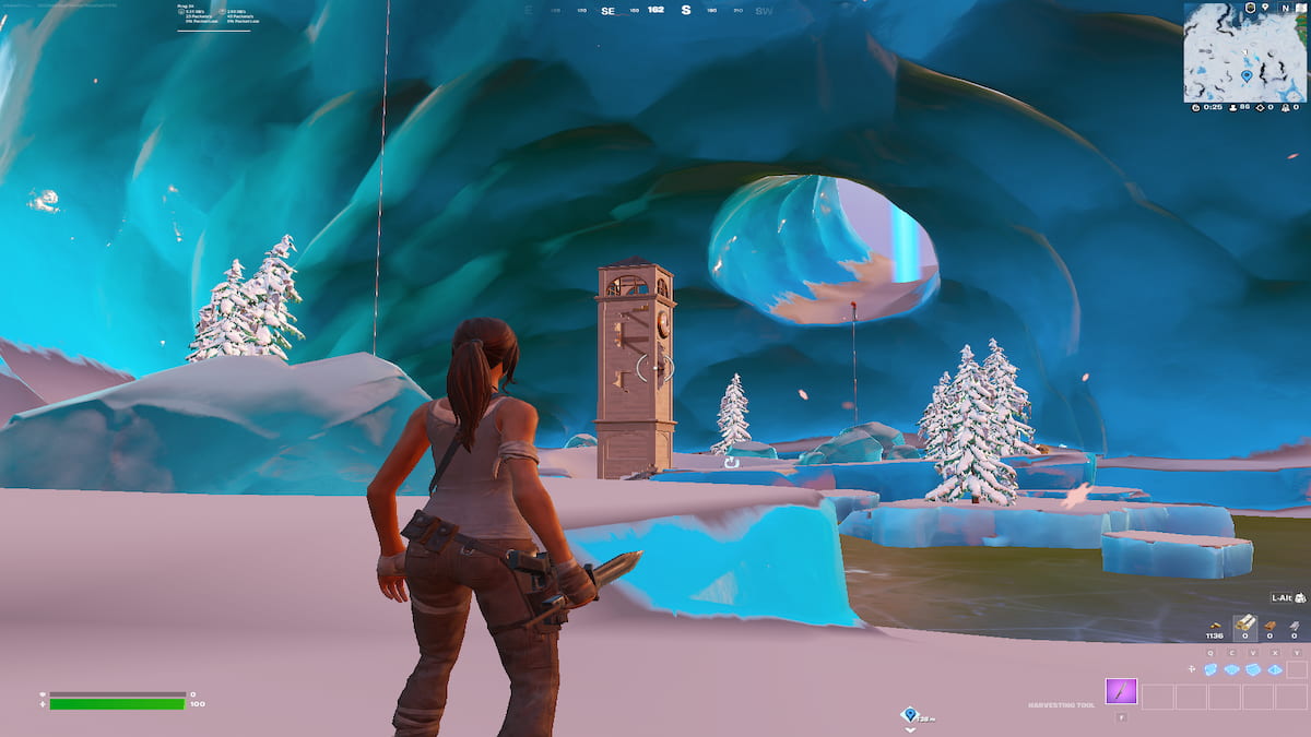 How to complete In The Ice Cave, Look For The Tower Quest in Fortnite ...