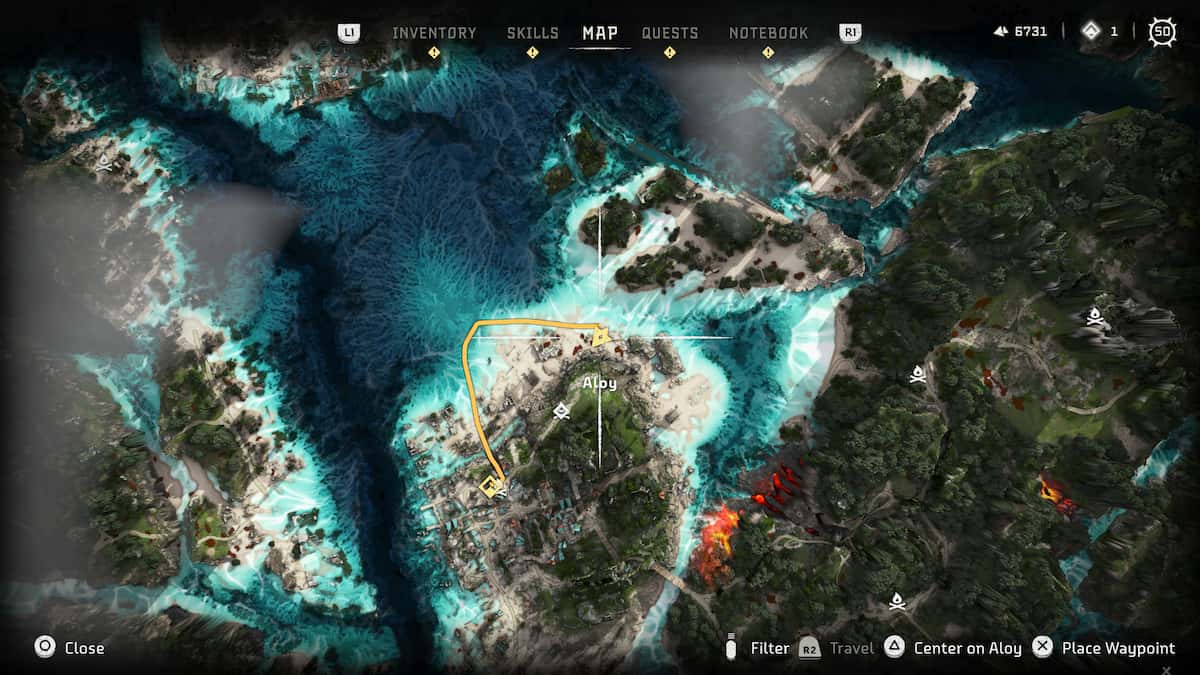 All Brimshine Locations in Horizon Forbidden West Burning Shores DLC ...