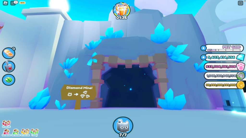 Where is the Diamond Mine in Pet Simulator X? - Roblox | Pro Game Guides