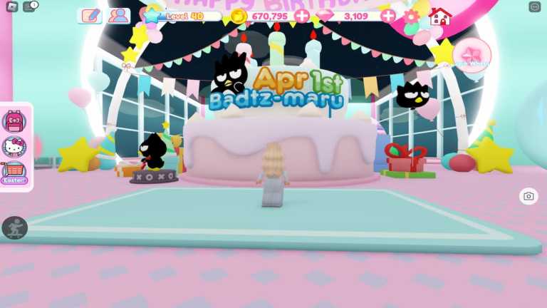 How to get the Badtz-Maru birthday code in My Hello Kitty Cafe - Roblox ...