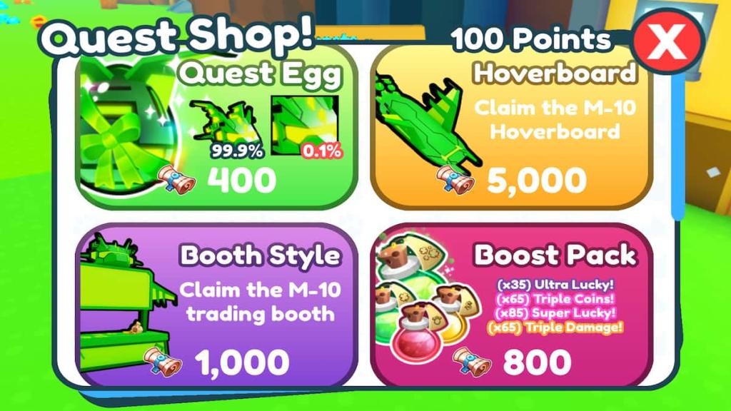 All Quests Shop quests in Roblox Pet Simulator X and How to Complete ...