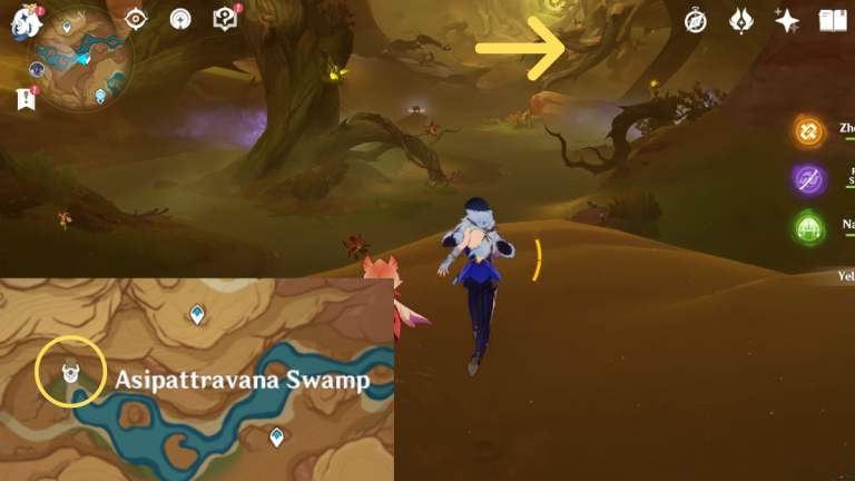 Genshin Impact An Artist Adrift World Quest (Day 1) guide | Pro Game Guides