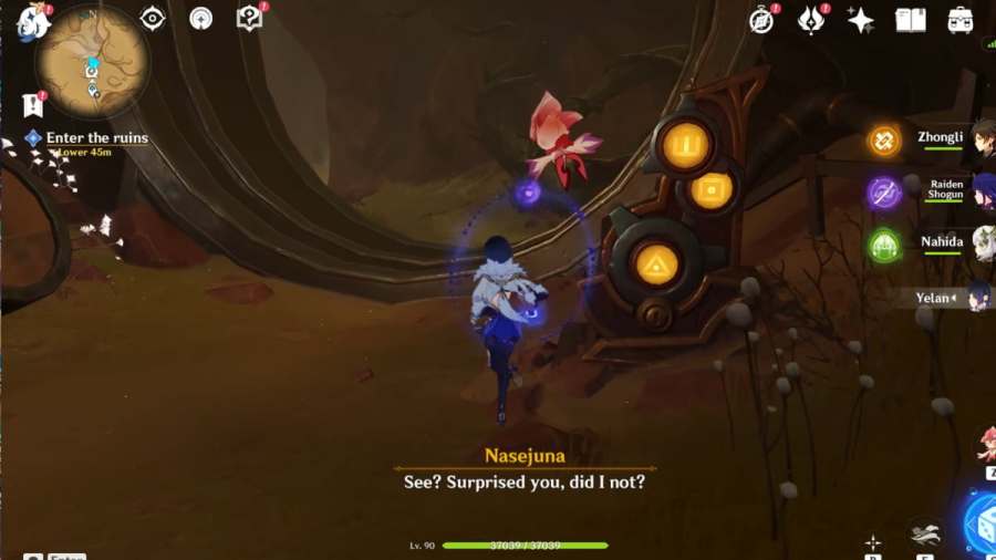 Genshin Impact As the Khvarena’s Light Shows Nirodha World Quest guide ...