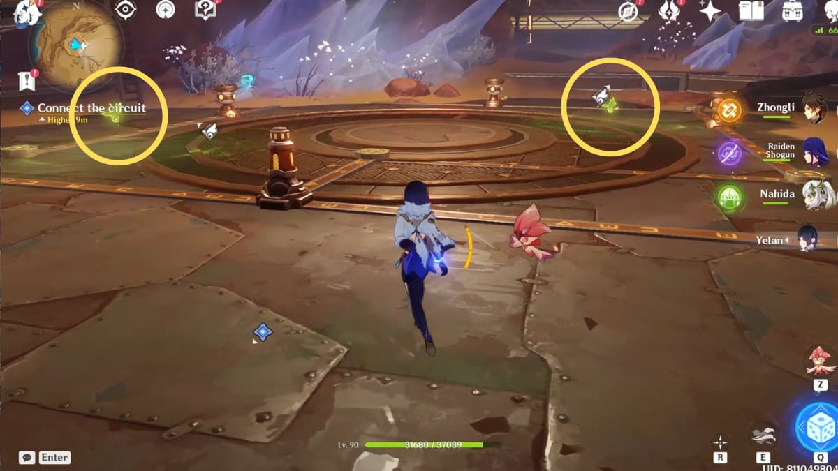 Genshin Impact As the Khvarena’s Light Shows Nirodha World Quest guide ...