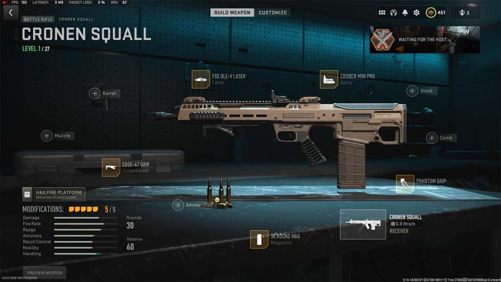 Best Cronen Squall loadout & attachments in Warzone 2 & MW2 | Pro Game Guides