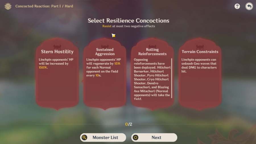 Genshin Impact Concocted Reaction guide – A Parade of Providence event ...