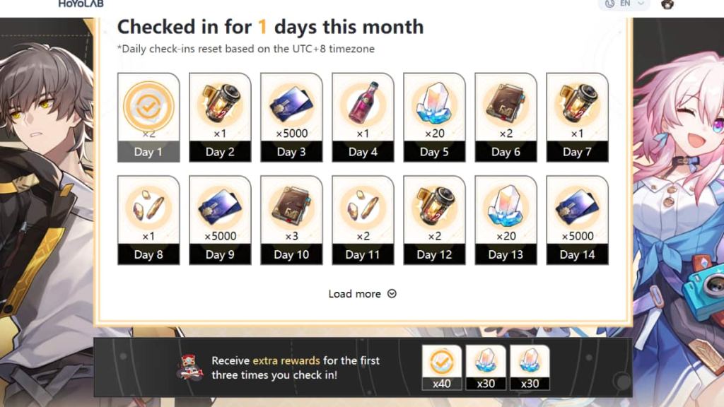How to claim Honkai Star Rail Daily Check-In rewards | Pro Game Guides