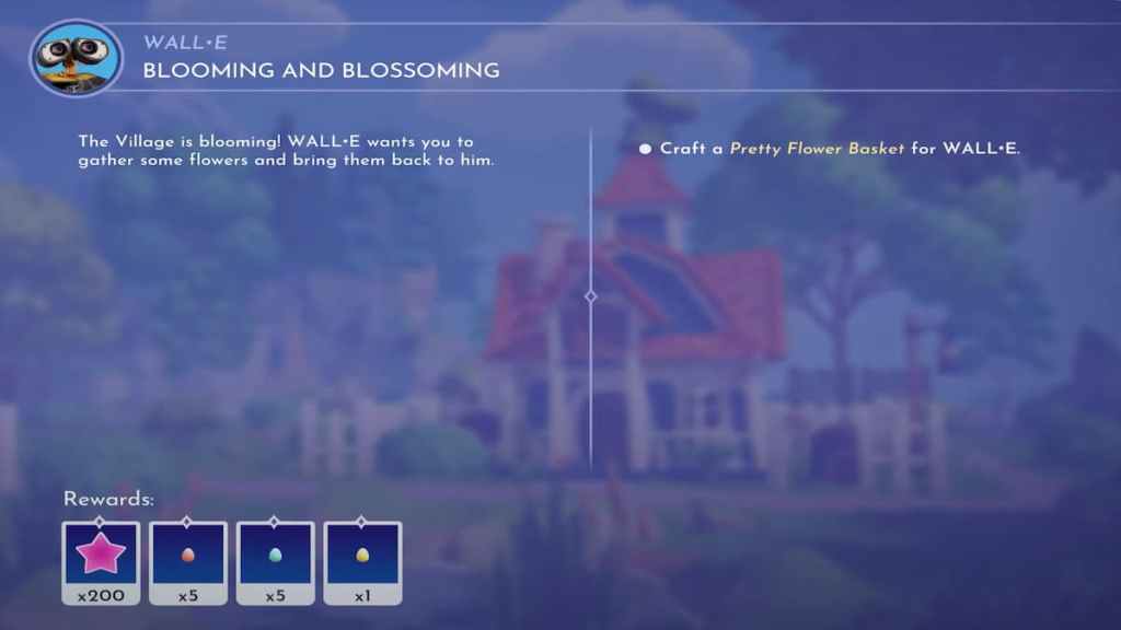 How to complete WALL-E's Blooming and Blossoming quest in Disney Dreamlight Valley | Pro Game Guides