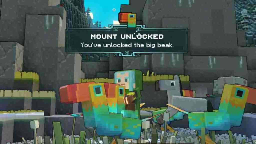 How to unlock Big Beak mount in Minecraft Legends - location guide ...