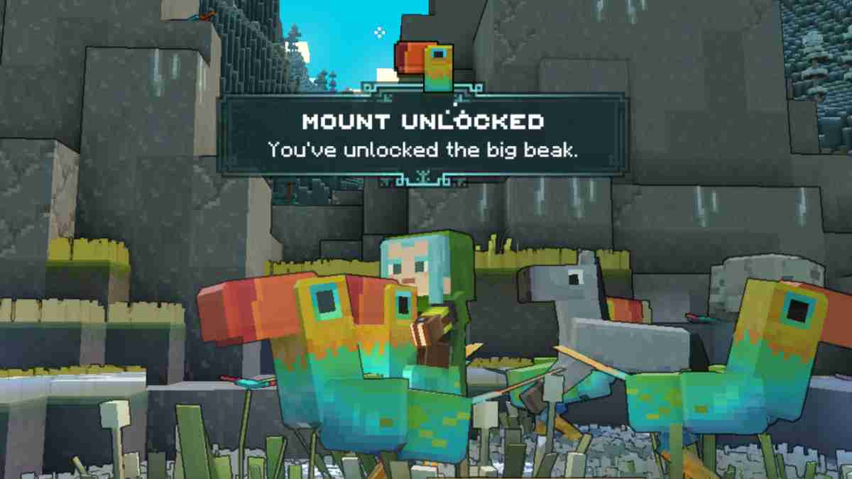 How to unlock Big Beak mount in Minecraft Legends - location guide ...