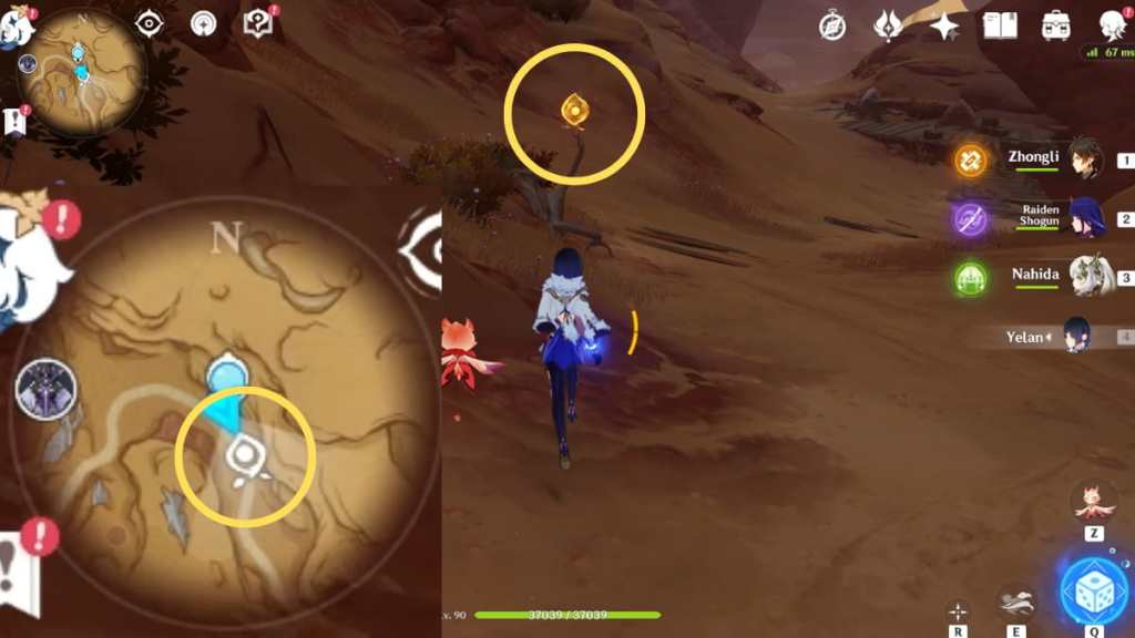 How to pick up Plume of Purifying Light in Genshin Impact | Pro Game Guides