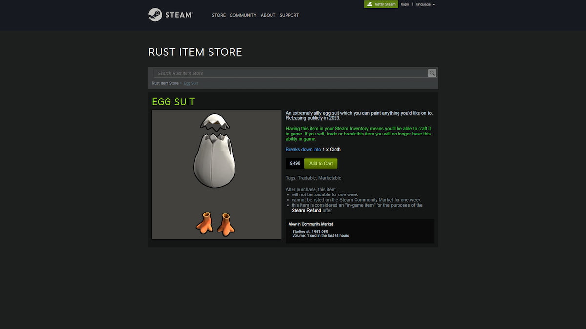 How To Get The Egg Suit In Rust Pro Game Guides