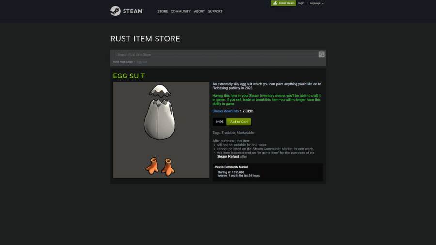 How To Get The Egg Suit In Rust Pro Game Guides