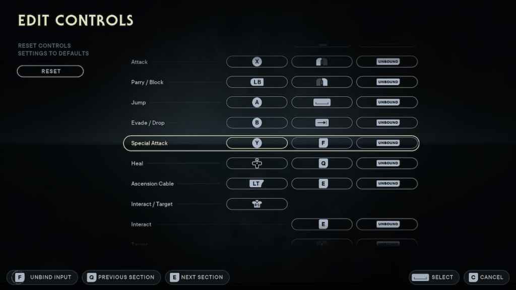 Jedi Survivor Controls List & Best Keybinds | Pro Game Guides
