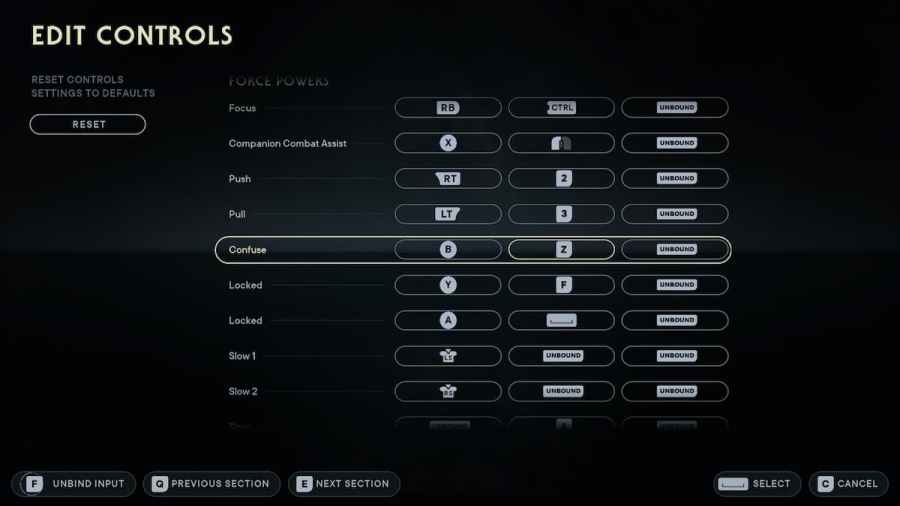 Jedi Survivor Controls List & Best Keybinds | Pro Game Guides