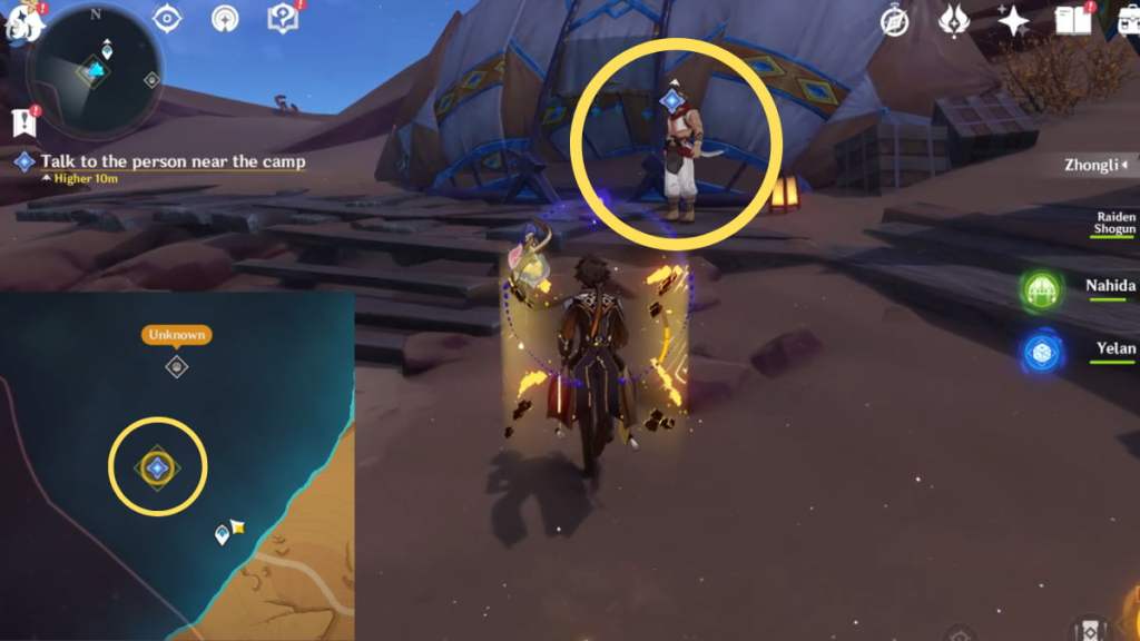 Genshin Impact The Splendorous Sky That Day World Quest guide ...