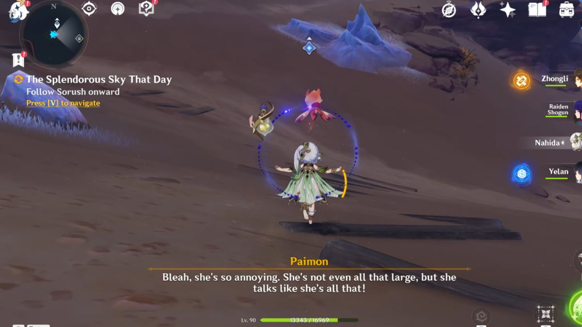 Genshin Impact The Splendorous Sky That Day World Quest guide ...