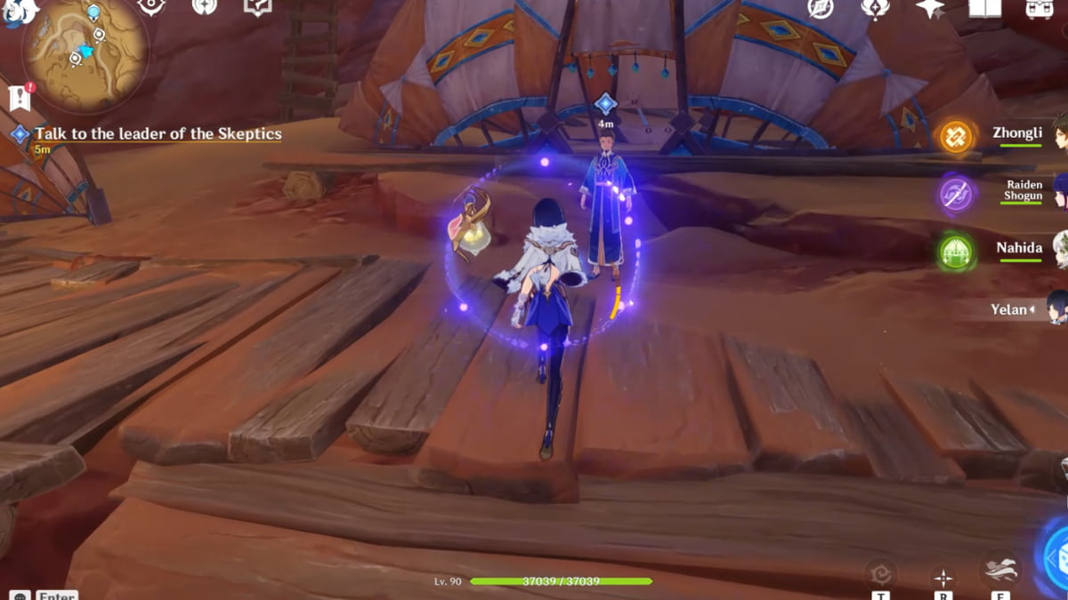 Genshin Impact The Splendorous Sky That Day World Quest guide ...