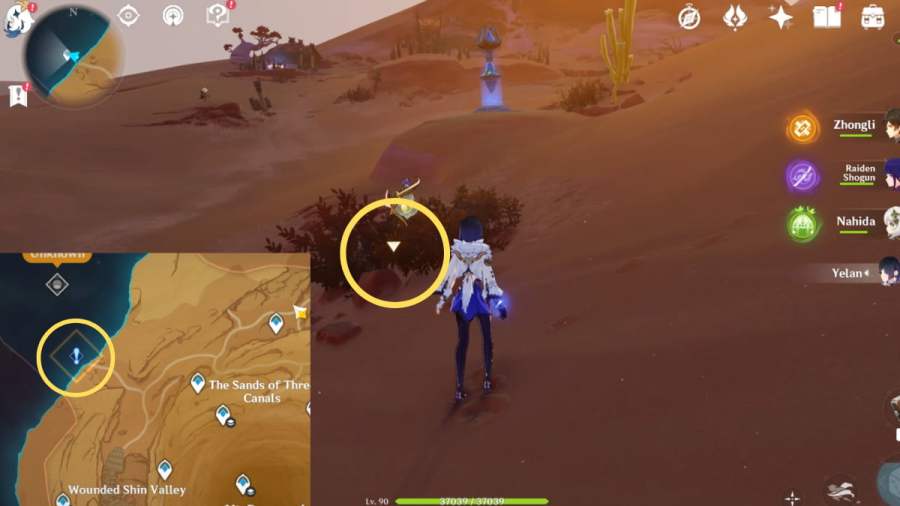Genshin Impact The Splendorous Sky That Day World Quest guide ...