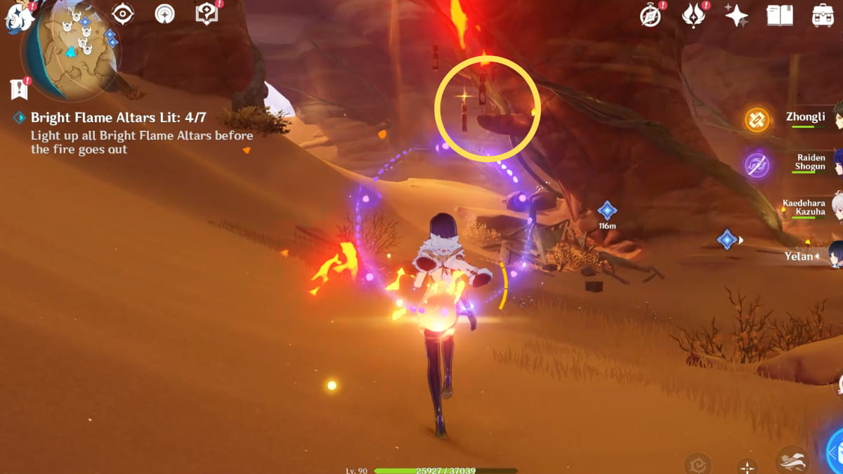 Genshin Impact Trial of Fluorescent Flame walkthrough – Awakening's ...