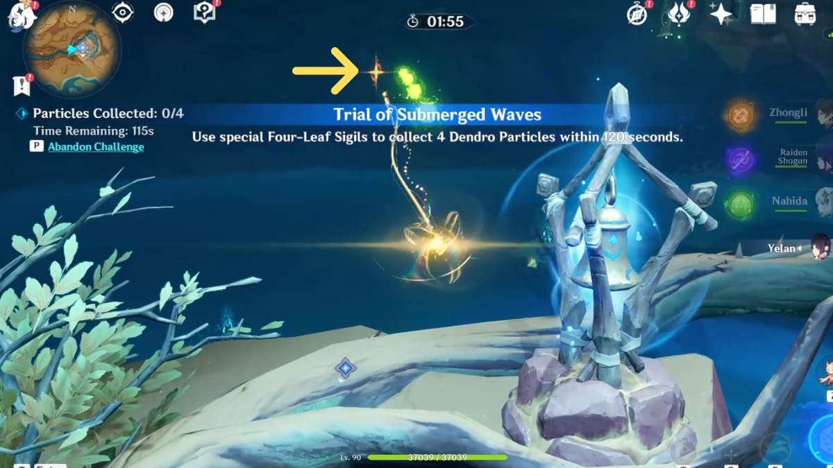 Genshin Impact Trial of Submerged Waves walkthrough – Awakening’s Real ...