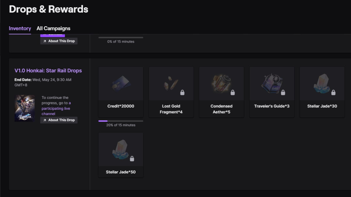 All Honkai Star Rail Twitch Drops & How to get them | Pro Game Guides