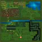 Full Map of Lake Foscari Stage in Vampire Survivors Tides of the ...