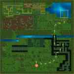 Full Map of Lake Foscari Stage in Vampire Survivors Tides of the ...