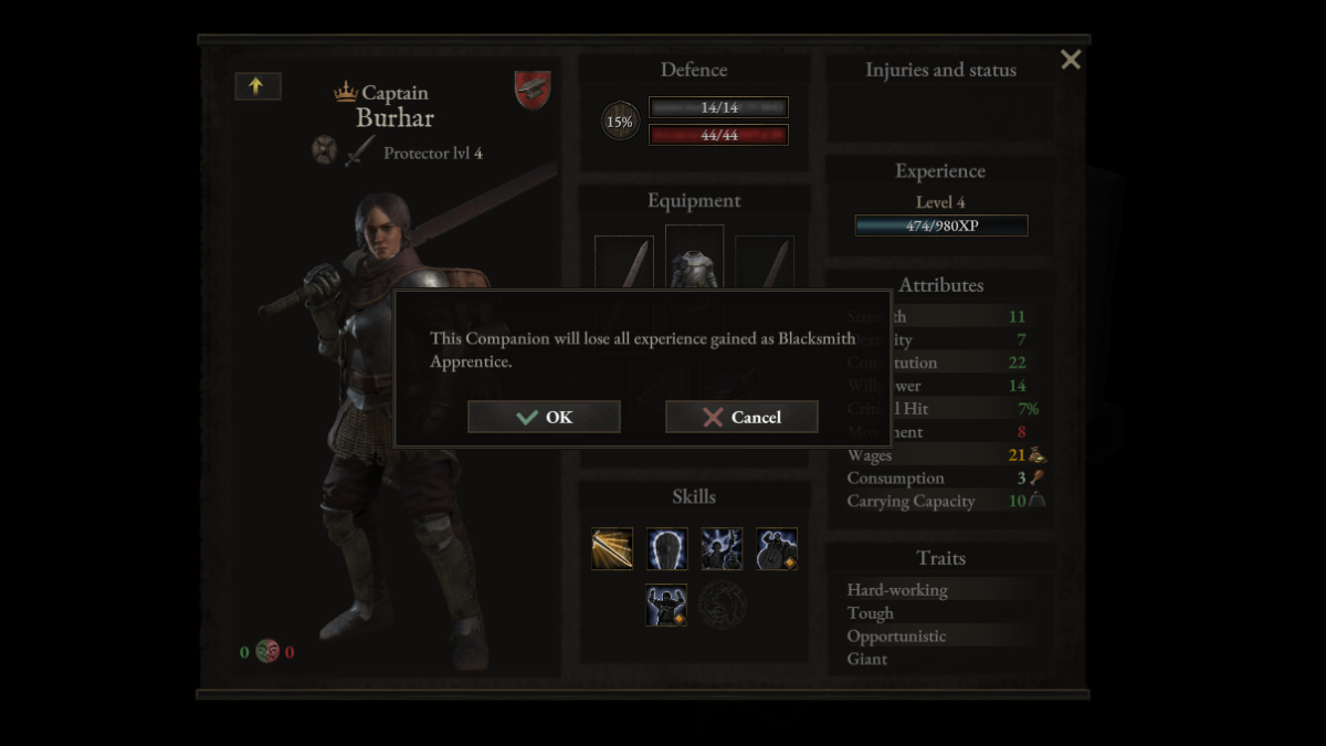 Wartales Changing Profession & Multiple Professions, Explained | Pro ...