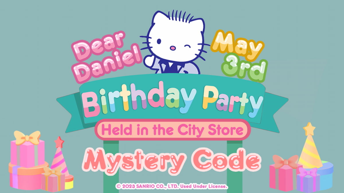 How to get the Dear Daniel Birthday Code in My Hello Kitty Cafe ...
