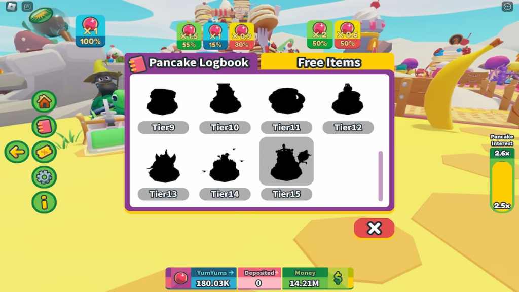 How to get all free items in Pancake Empire Tower Tycoon - Roblox | Pro ...