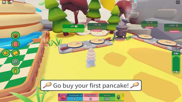 How to make money and pancakes fast in Roblox Pancake Empire Tower ...