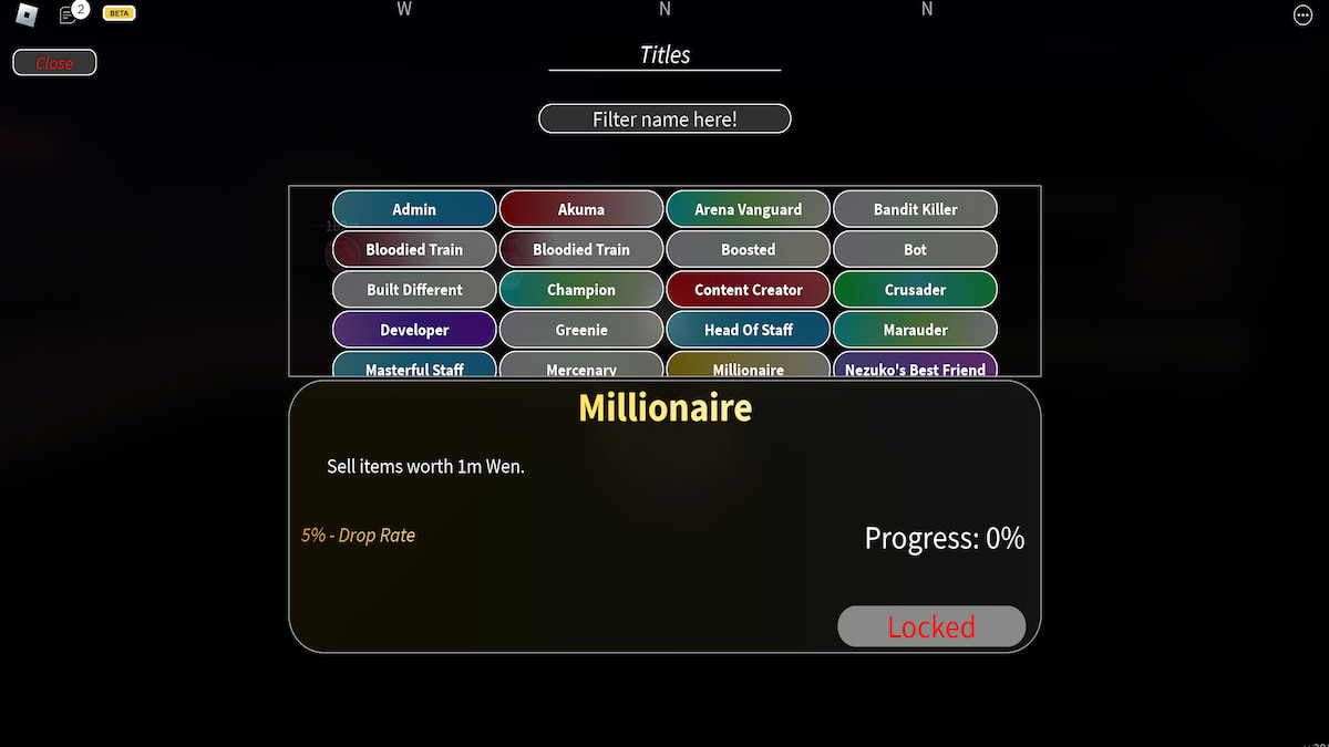 How to equip titles in Project Slayers - Roblox | Pro Game Guides